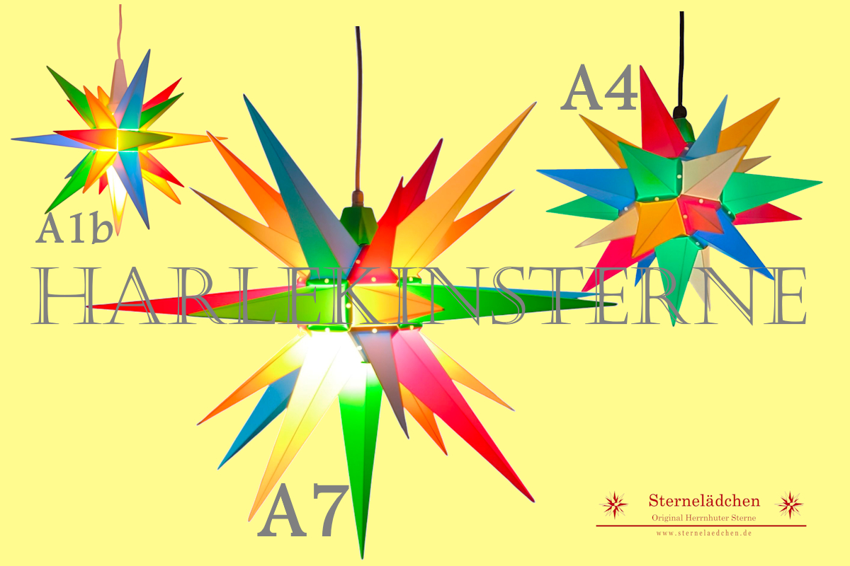 Herrnhuter Sternelädchen -Original Herrnhuter Sterne- - Aufbauanleitungen