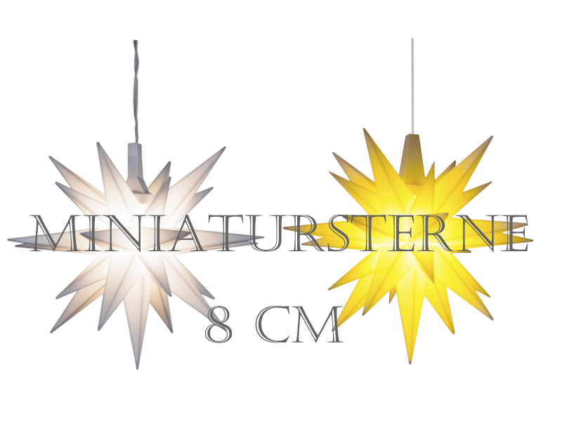 Schãƒâne Mini Herrnhuter Stern 8 Cm Mit Batterie Bilder